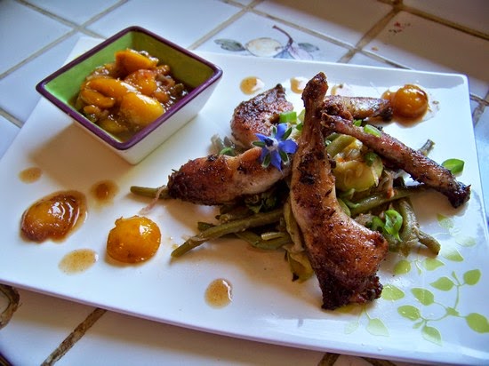 Cuisine en folie: Petites cuisses de cailles au piment d'Espelette à la ...