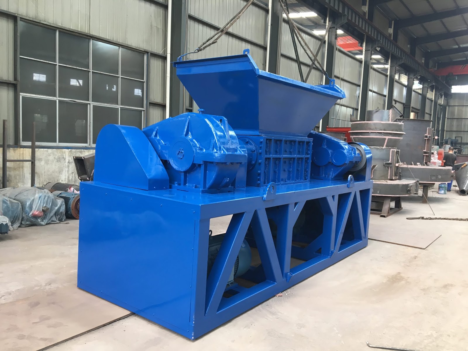 Plastic shredder machine can alleviate environmental pollution