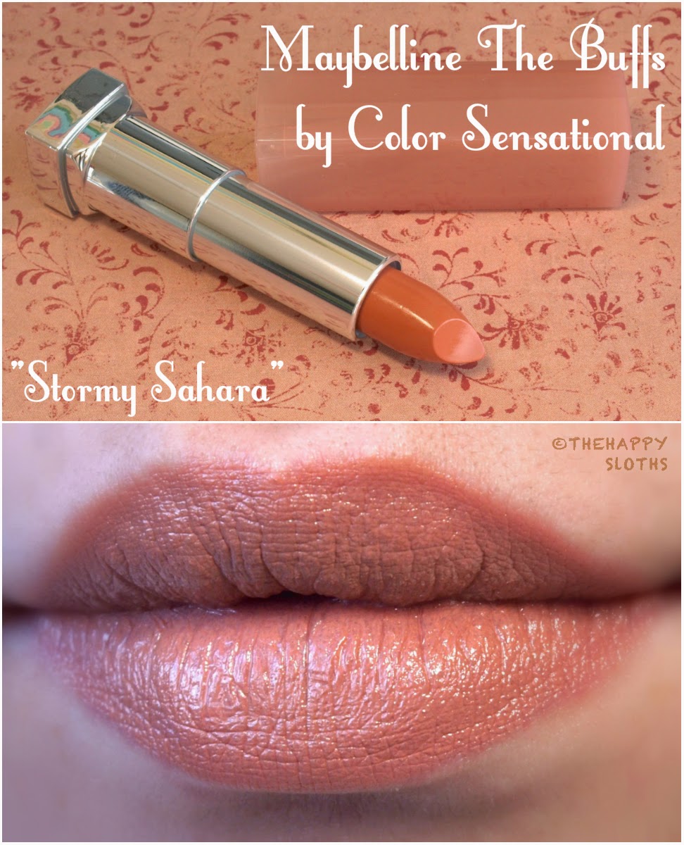 Maybelline The Buffs Lipsticks by Color Sensational in "Untainted Spice ...