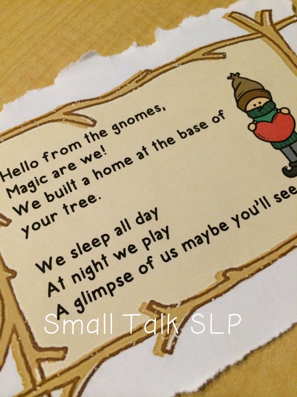 Chit Chat and Small Talk: A Magical Gnome Home