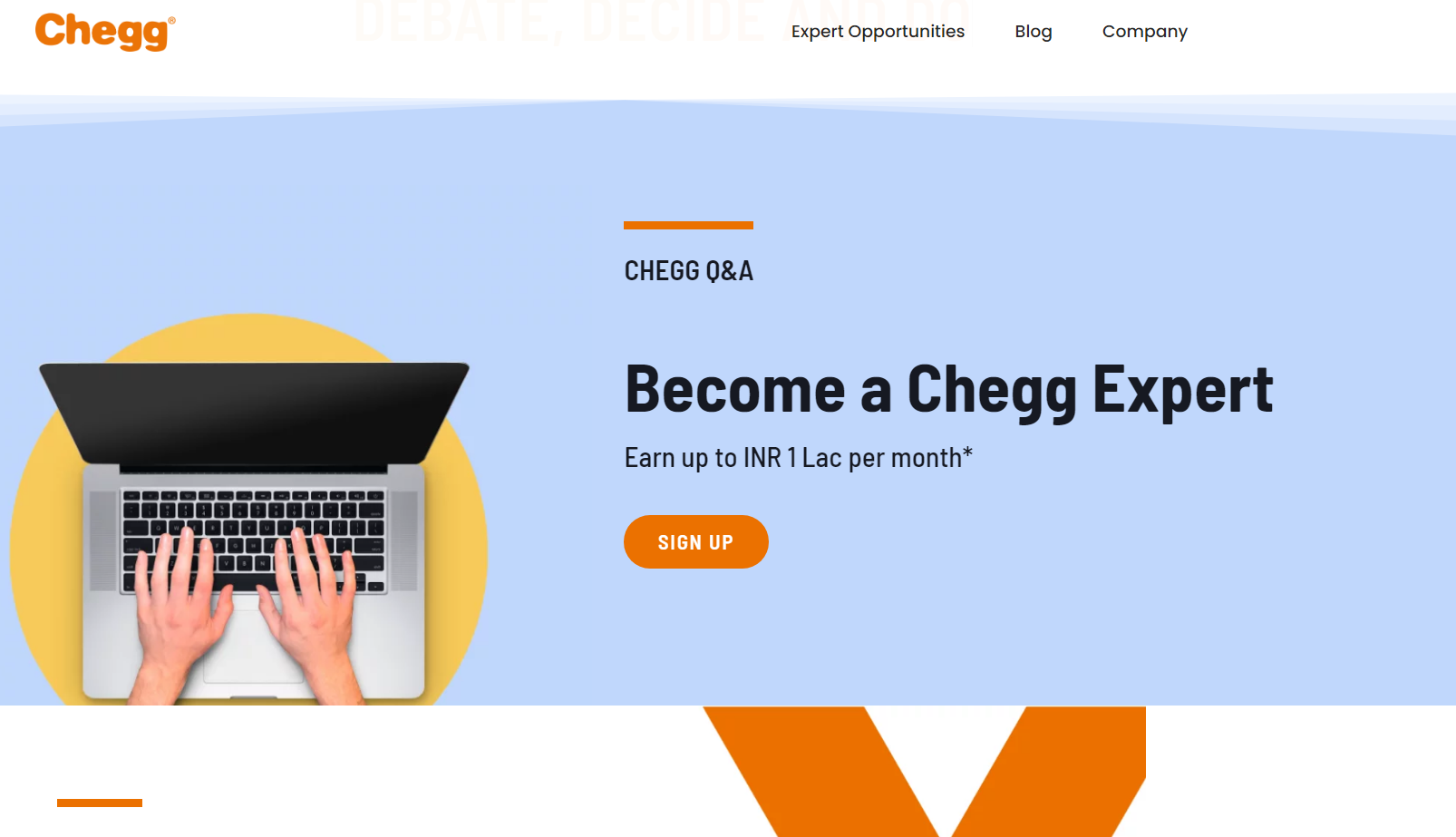 Question and Answer Expert at Chegg Inc