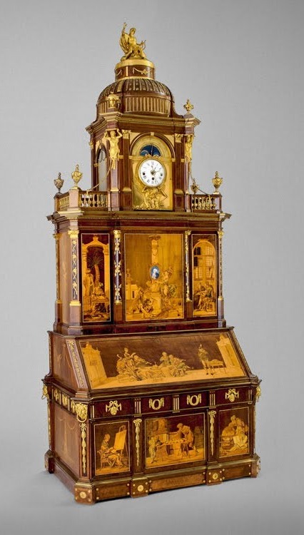 ART and ARCHITECTURE, mainly: Abraham and David Roentgen, 18th century ...