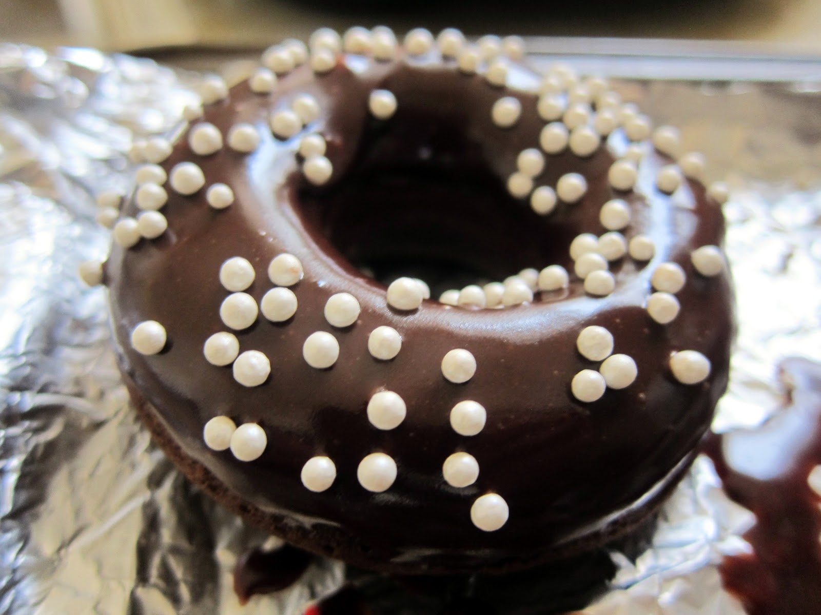 Doah's Hungry: Double Chocolate Baked Doughnuts