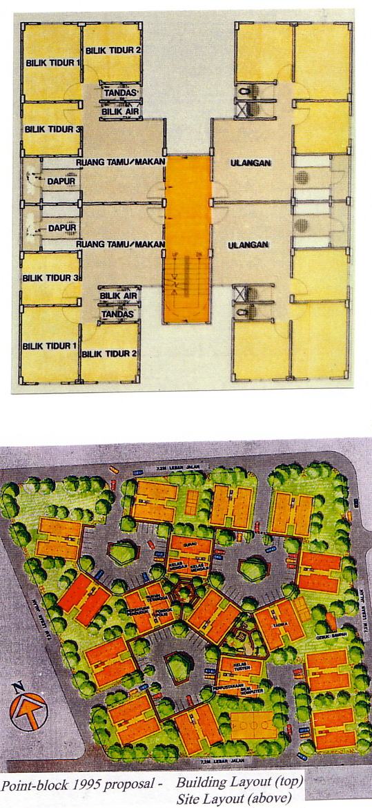 Affordable Low and High-Rise Honeycomb Housing: Point-Block Low-Rise ...