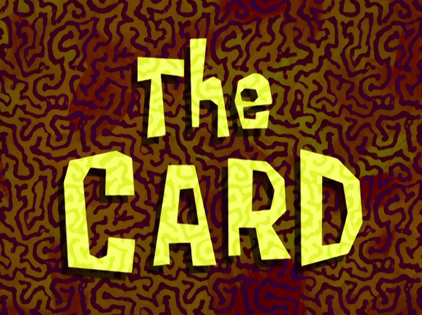 SpongeBob SquarePants: S06 E12B - The Card Full Episode