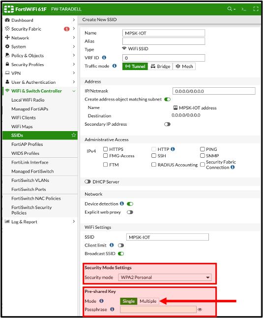 Blog Técnico FORTINET: FortiGate: Multiple Pre-Shared key (MPSK)