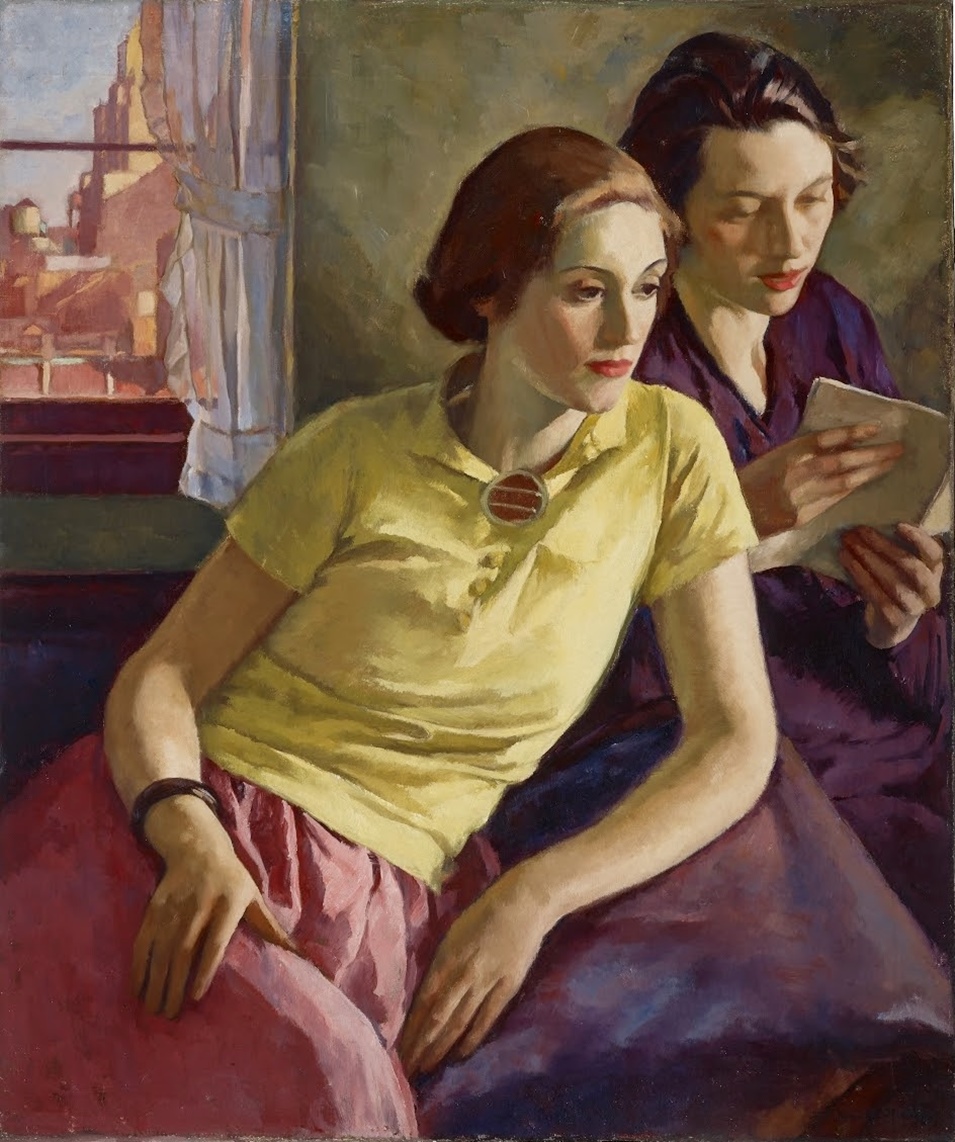 Ivan OLINSKY (1878-1962) | Catherine La Rose ~ The Poet of Painting