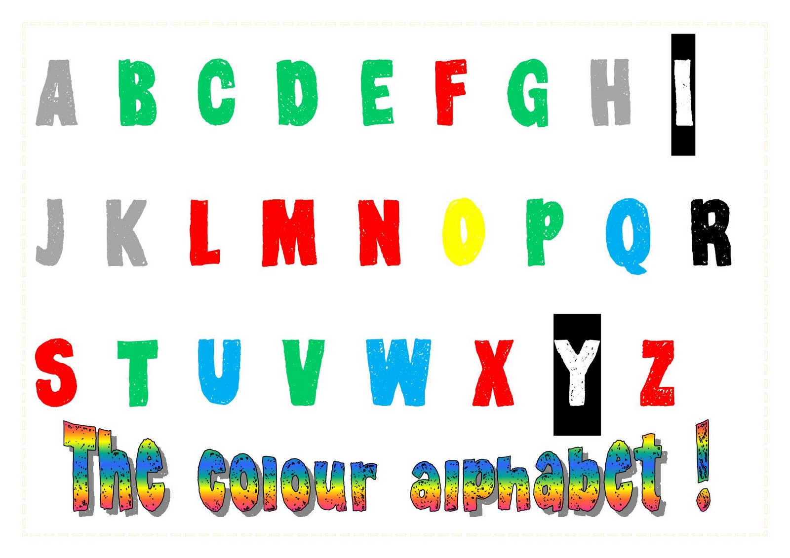 Miss K's English lessons: October 2011