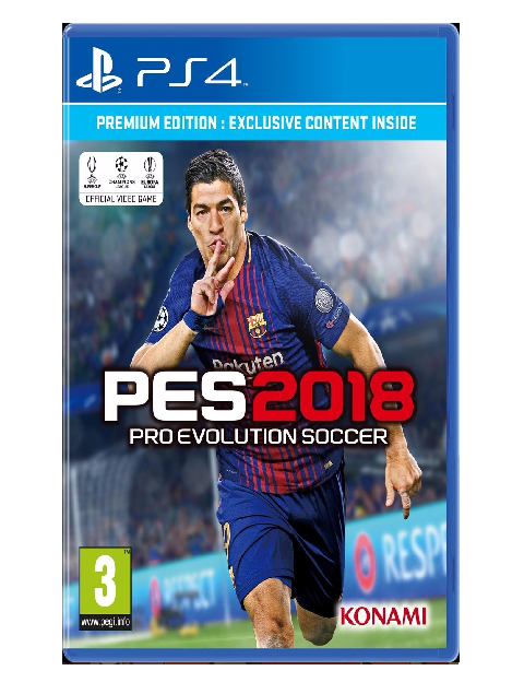 Pes 18 PES 2018 Ps4 mídia digital Original 1 Português PSN - Arte no ...