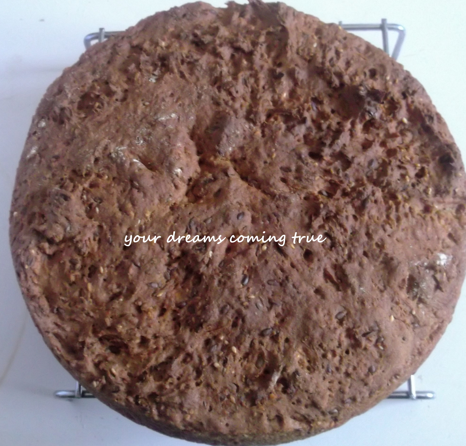 Home Made Spelt (Zeas In Greek) Bread.