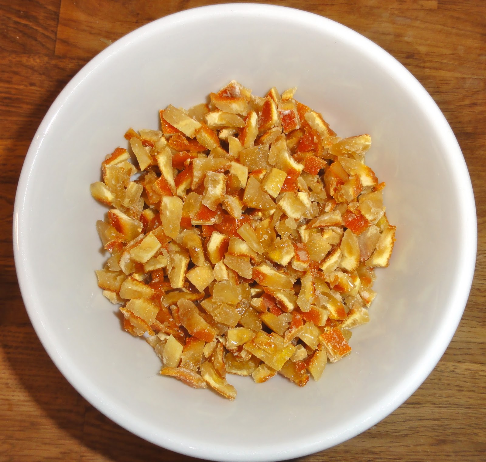 echte hausfrau: Orangeat and Zitronat recipe (candid orange & lemon)