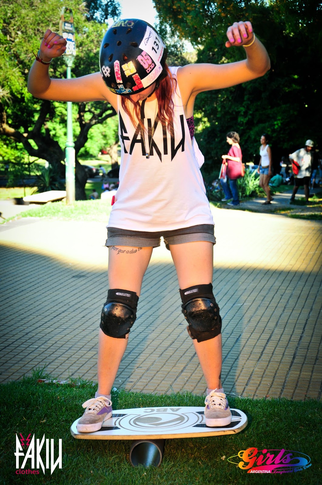 FAKIUCLOTHES: FAKIU /LONGBOARD GIRLS CREW ARG.