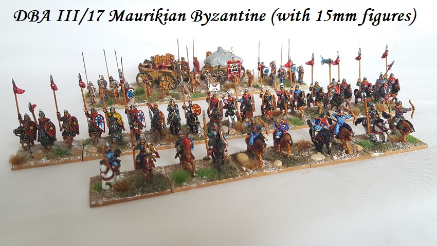 Ancients on the Move: DBA Special: III/17 Maurikian Byzantine (15mm)