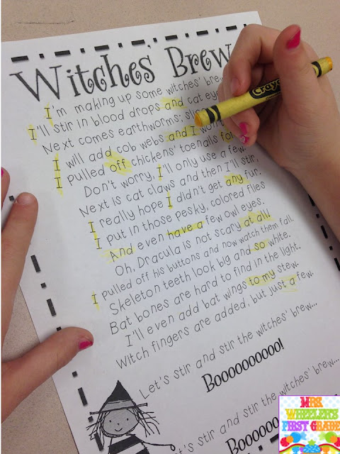 Mrs. Wheeler's First Grade Tidbits: Halloween Ideas