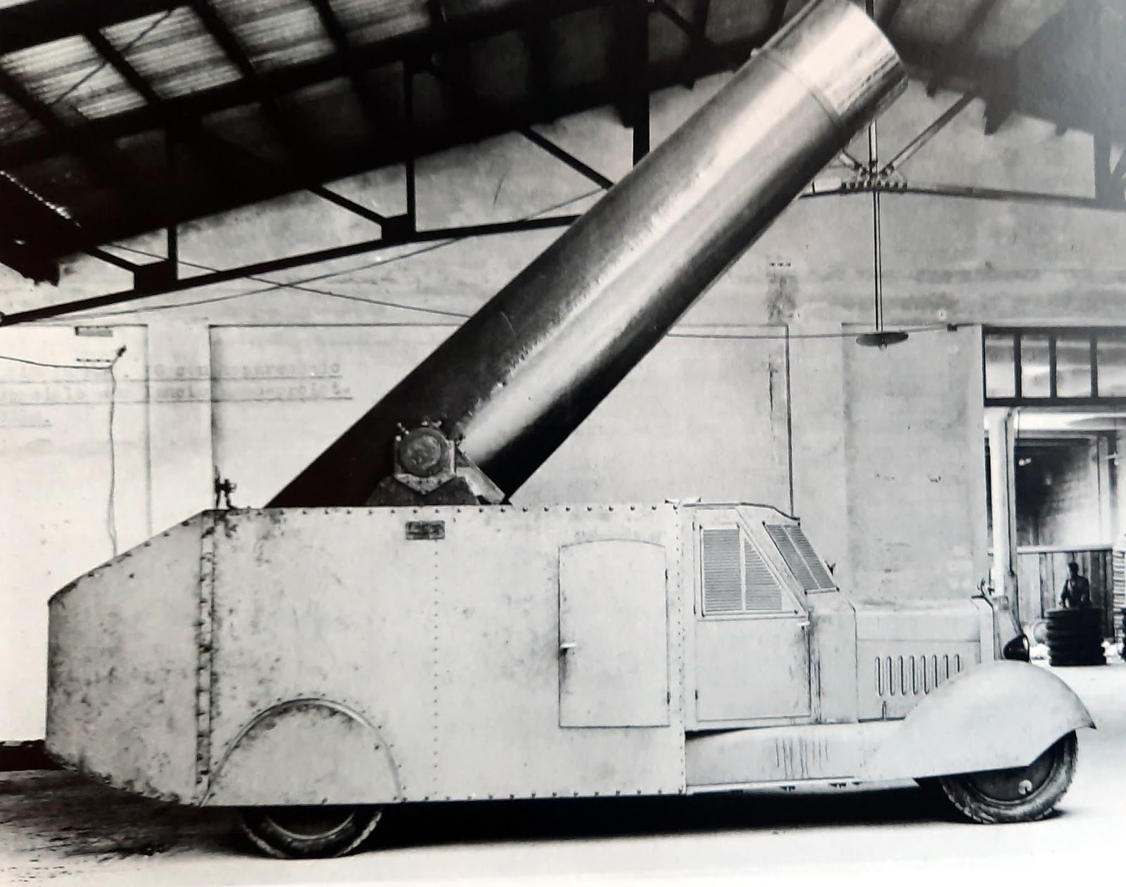 Just A Car Guy: a Fiat truck with a human cannonball launcher