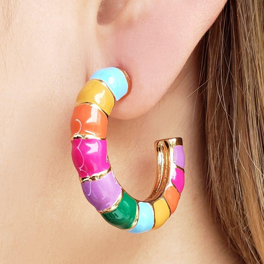 Aprenda como usar brincos de argola - A Chata de Batom | Moda, Beleza e ...