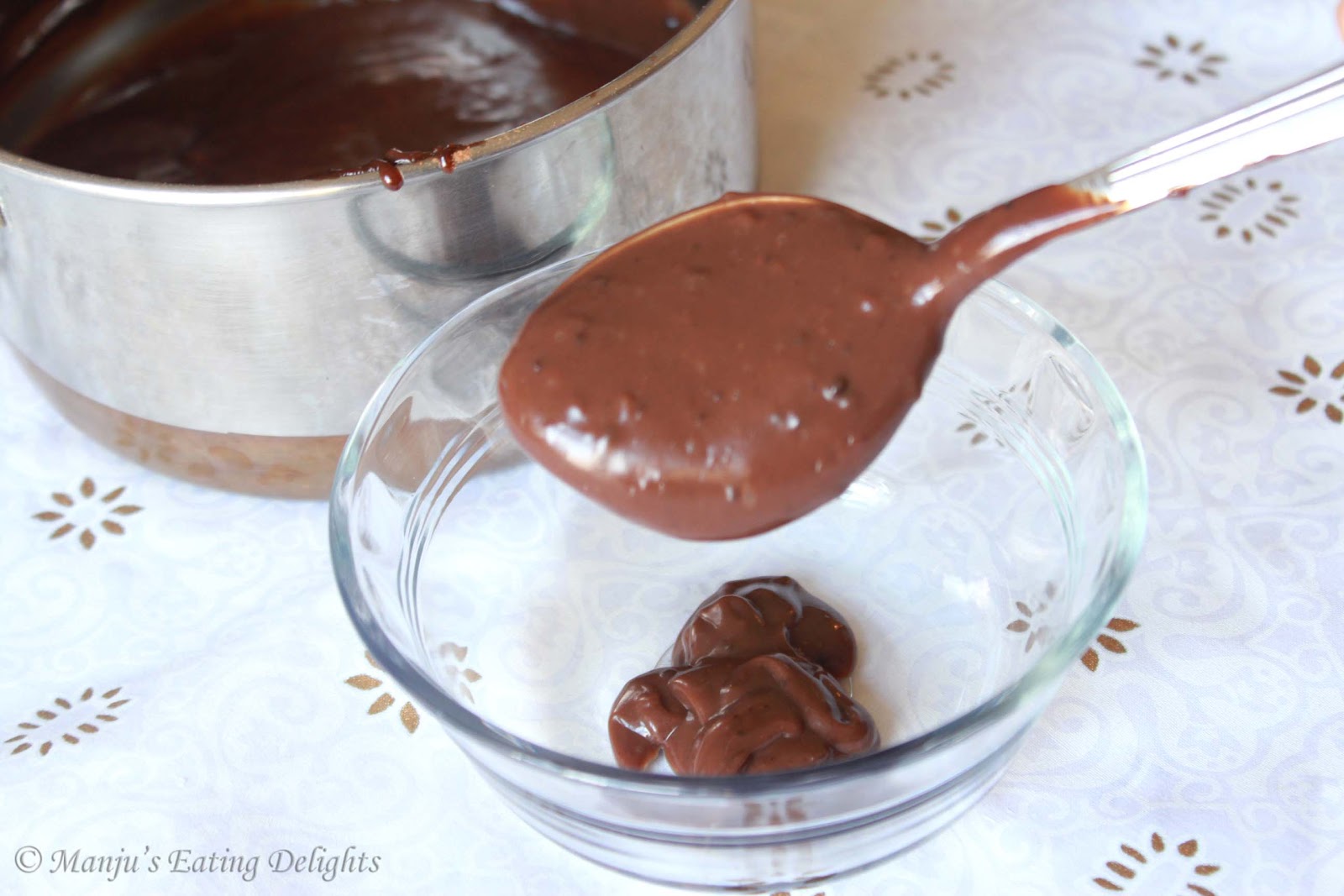 Manju's Eating Delights: Chocolate Pudding