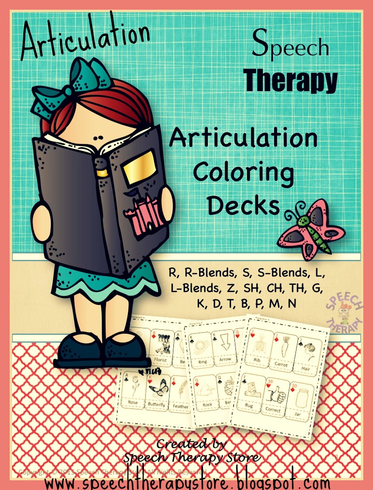 Speech Therapy: Personalize Your Articulation Deck of Cards