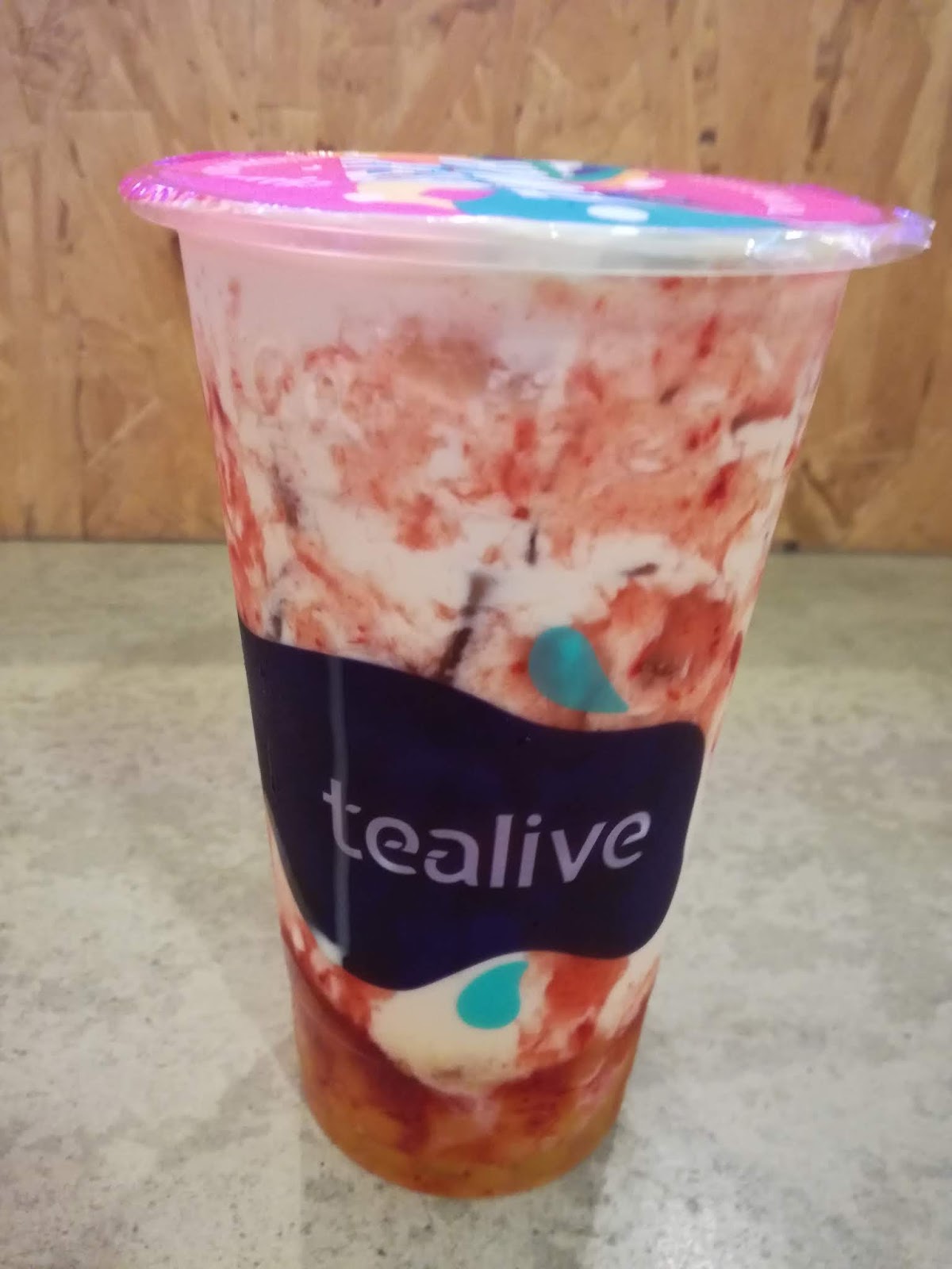 Farhana Jafri: Tealive Mango Pop Pop Pearls Milk