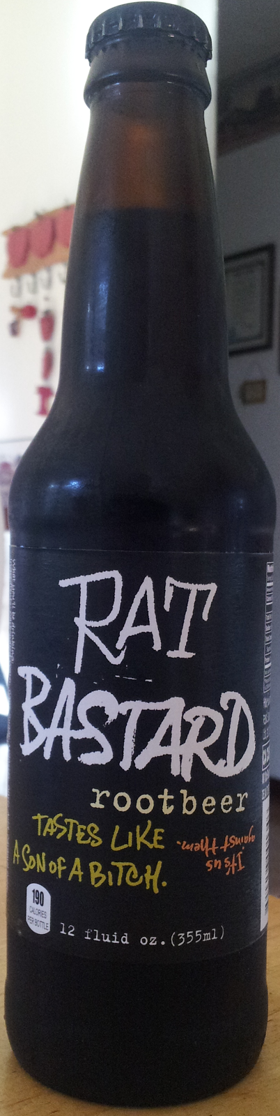 One Bad Veggies Root Beer Review: Rat Bastard Root Beer