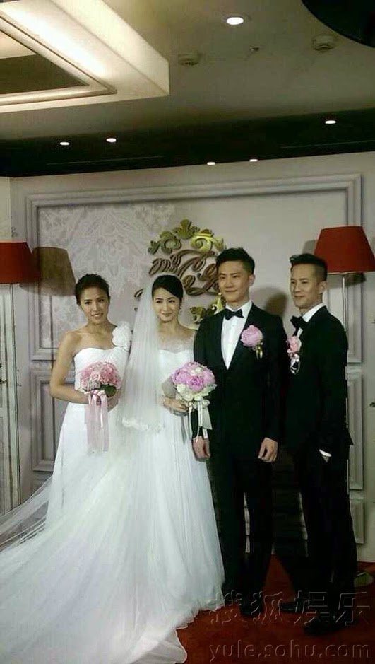 China Entertainment News: Ariel Lin gets married on Christmas Eve in Taipei