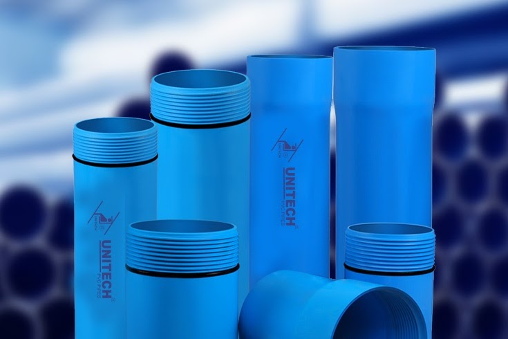 Blue Casing Pipes