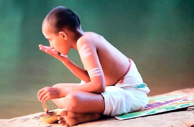 Achamanam - Procedure of Soul Purification