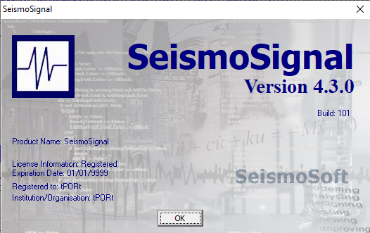 Descarga Gratis SeismoSignal Versión 4.3.0 - SeismoSoft - IngCivilFree ...