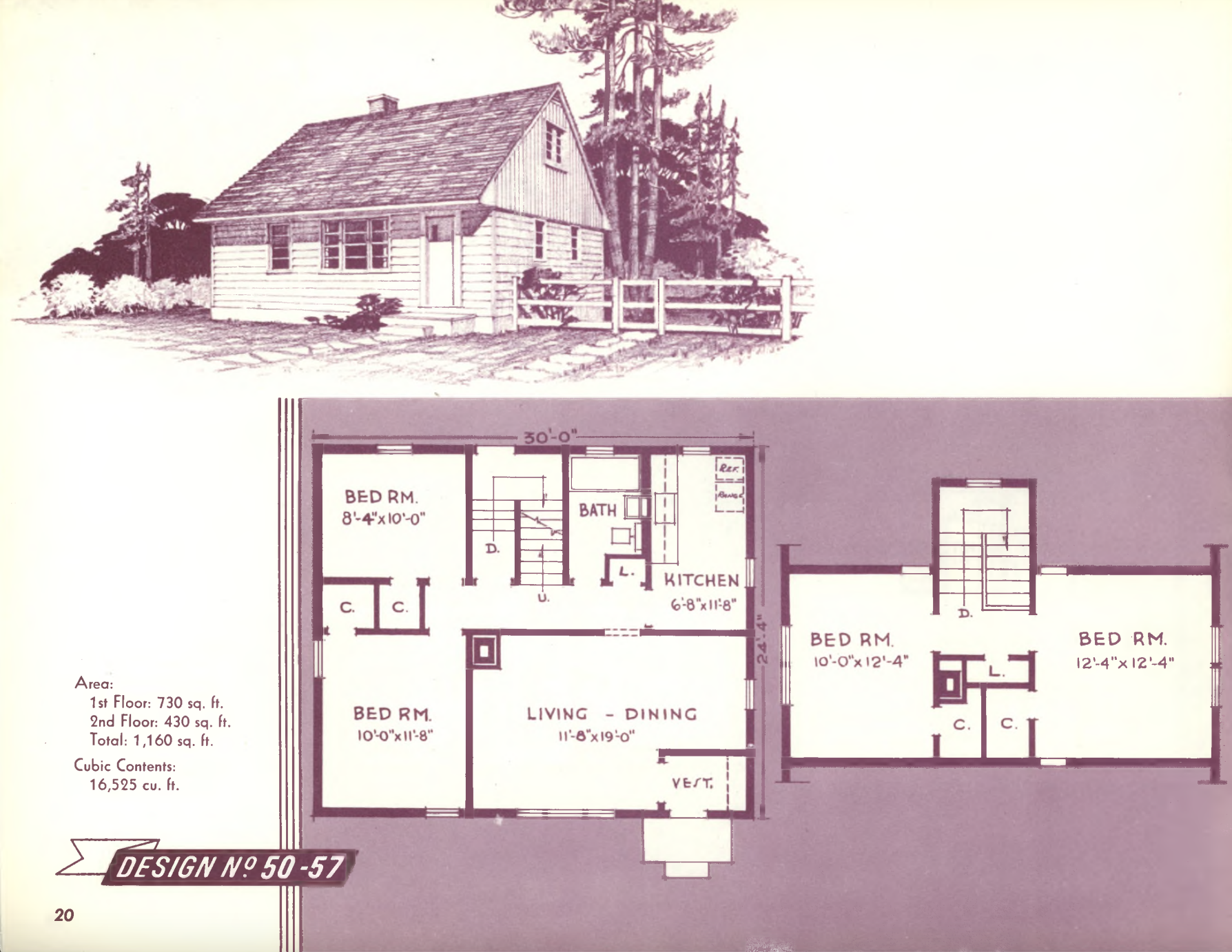 The small Post-War 1 1/2-Storey House - Part One