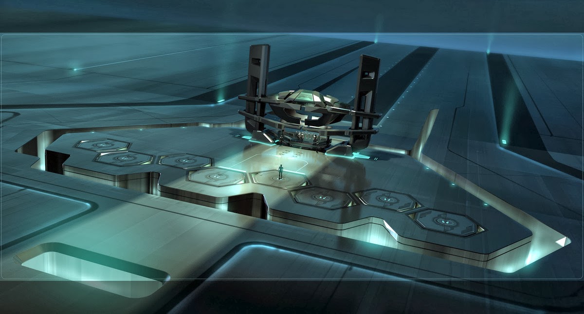Eye-Popping TRON: LEGACY Concept Art by Ben Procter « Film Sketchr