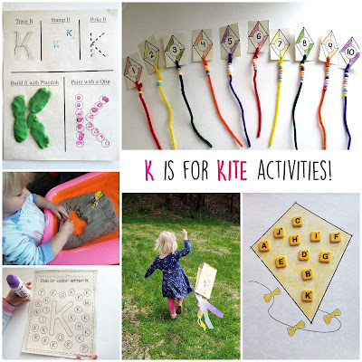Mom's Tot School: K is for Kite!