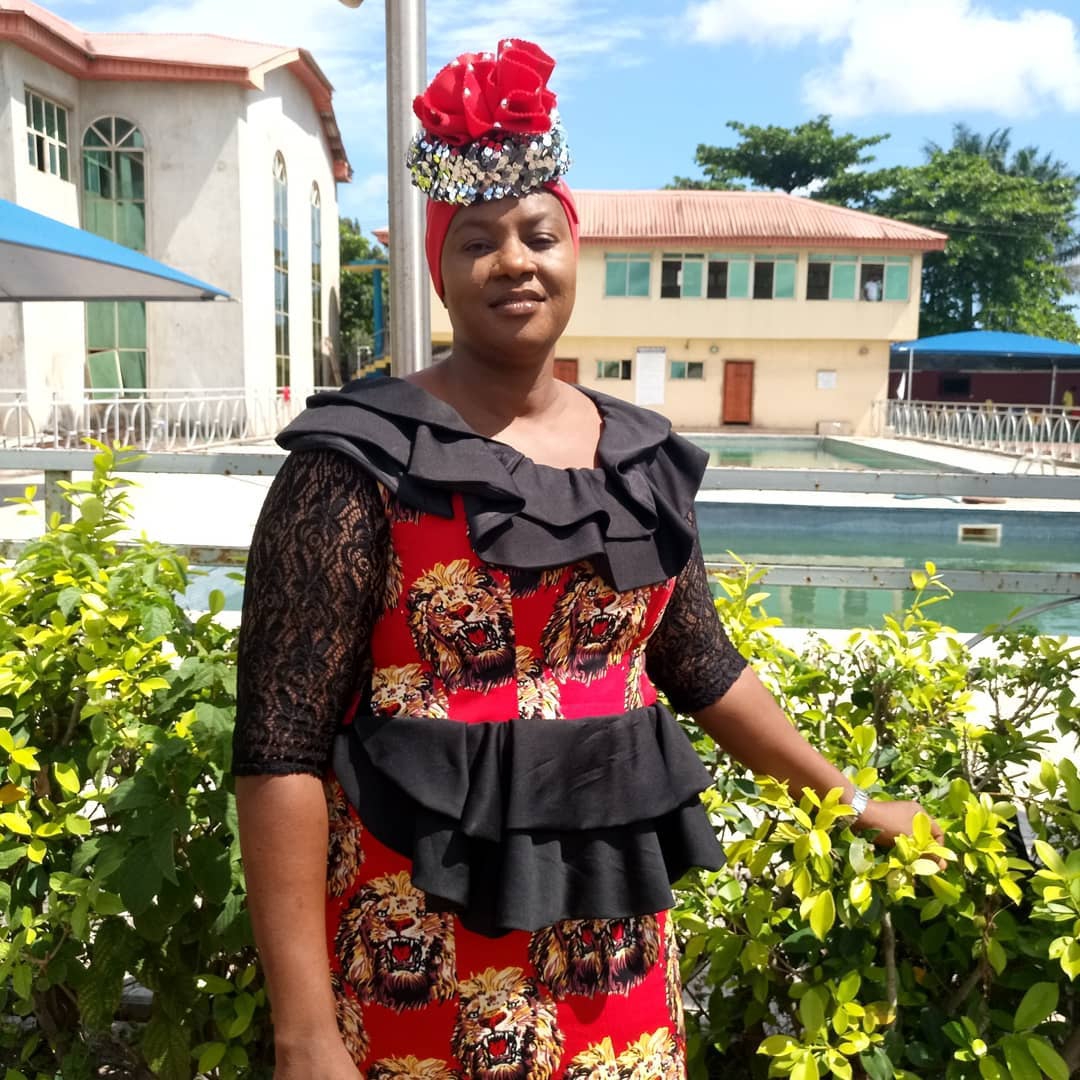 Photos of Mercy Kenneth's biological mother.