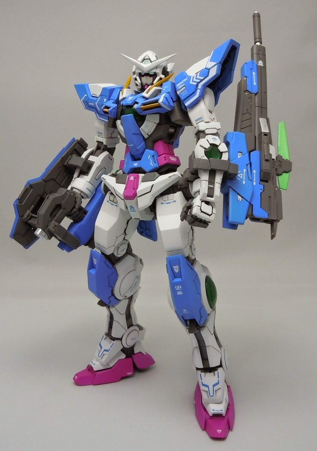 Custom Build: MG 1/100 Gundam Exia "Repair III" conversion