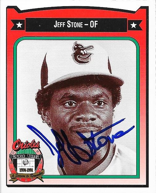 foul bunt: TTM Success - Jeff Stone
