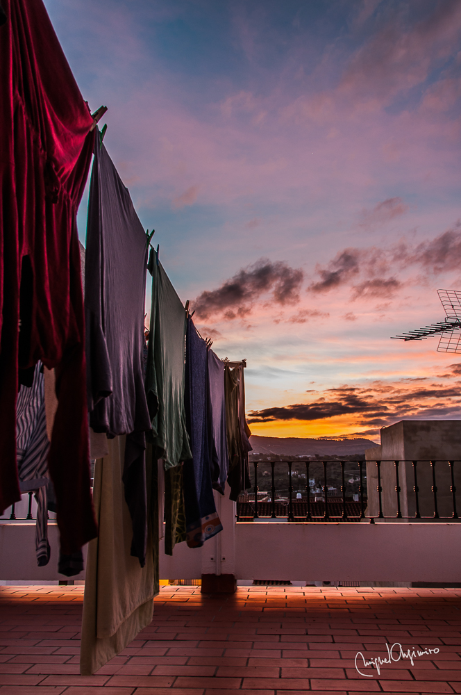 miguel.argimiro.fotografia: LA COLADA DE OTOÑO: ROPA TENDIDA.