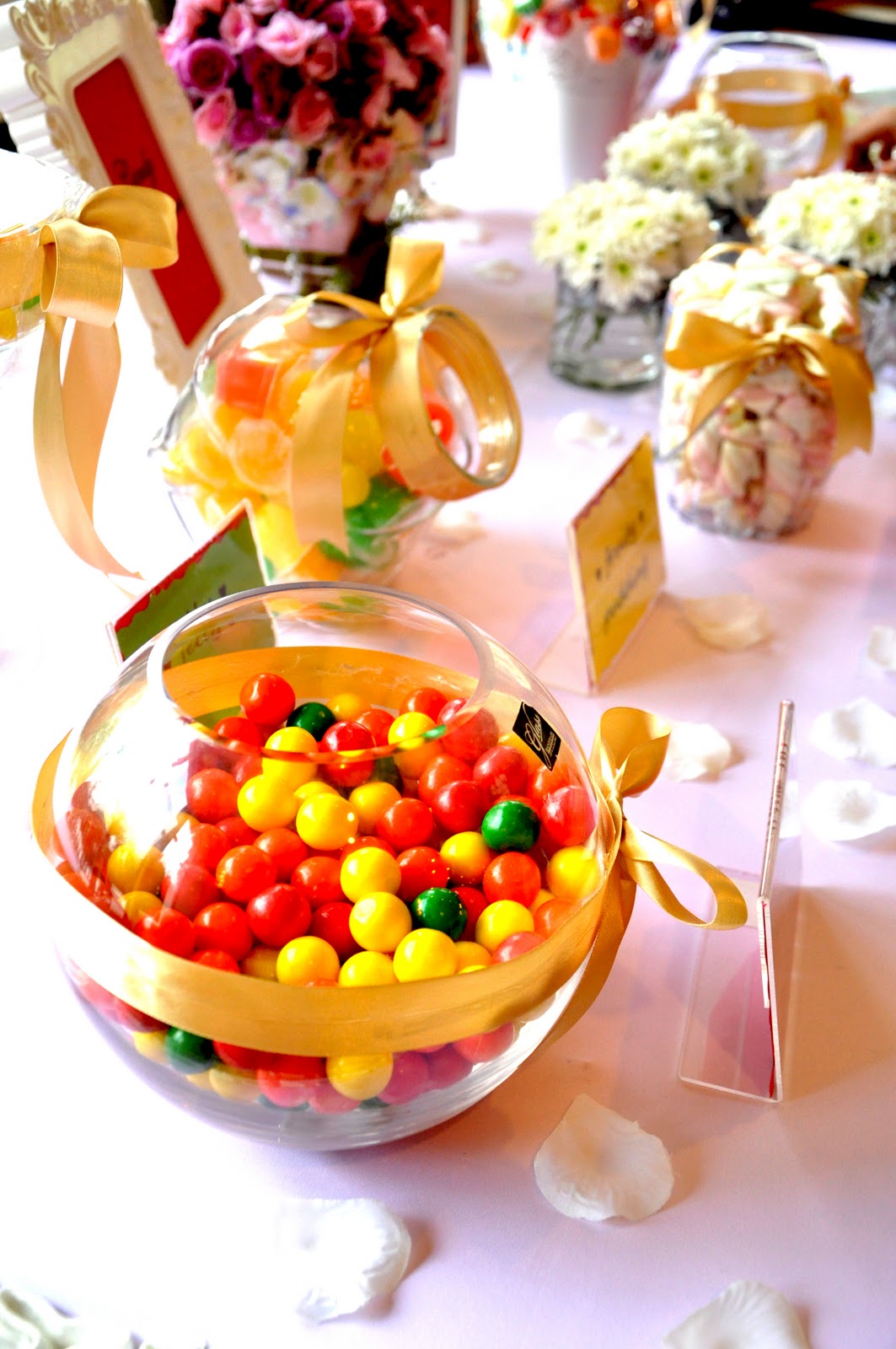 Idea's Concepts: Candy Booth Esya Wedding - Flamingo Hotel