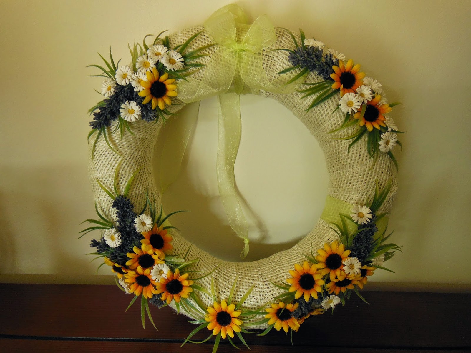 Anja's World: DIY Summer Wreath