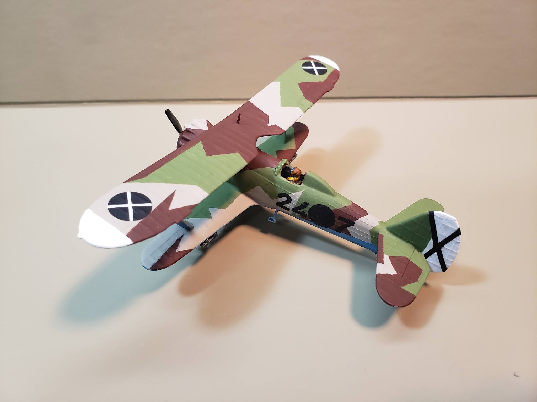 Anton's Wargame Blog: Airfix 1/72 Henschel HS-123A-1 in Spanish Civil ...