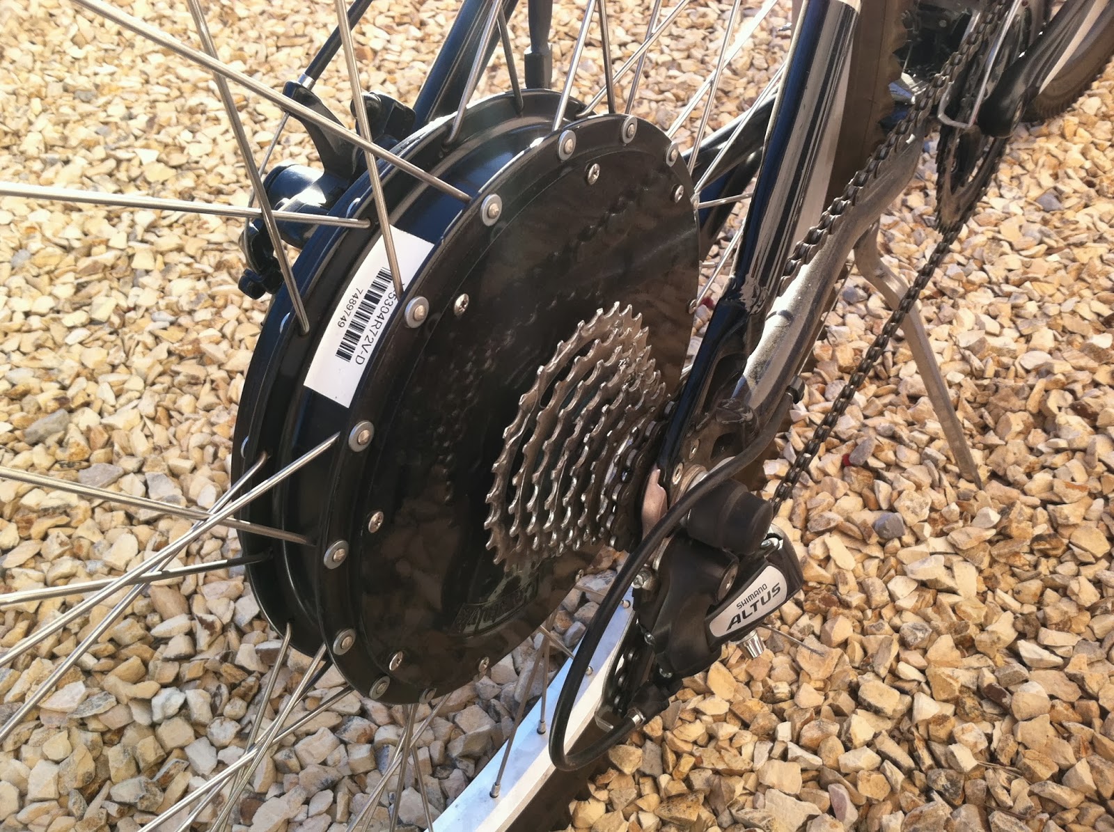 48V Crystalyte Electric Hub Motor Bicycle Conversion: Kit Installation