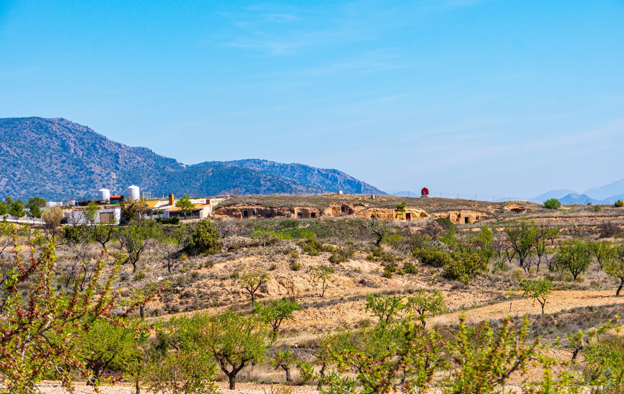SIERRA DE LAS PANSAS DESDE RASPAY.