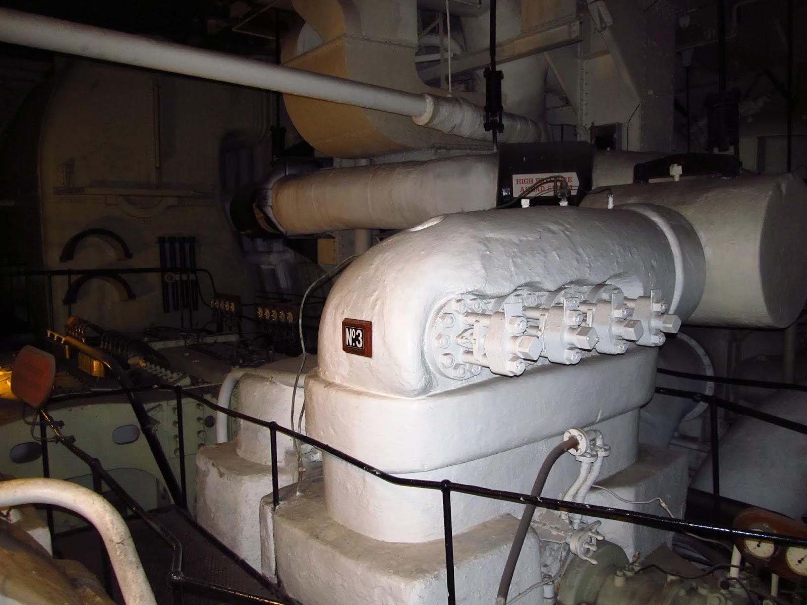 Capital Marine Modellers' Guild: RMS Queen Mary, engine room