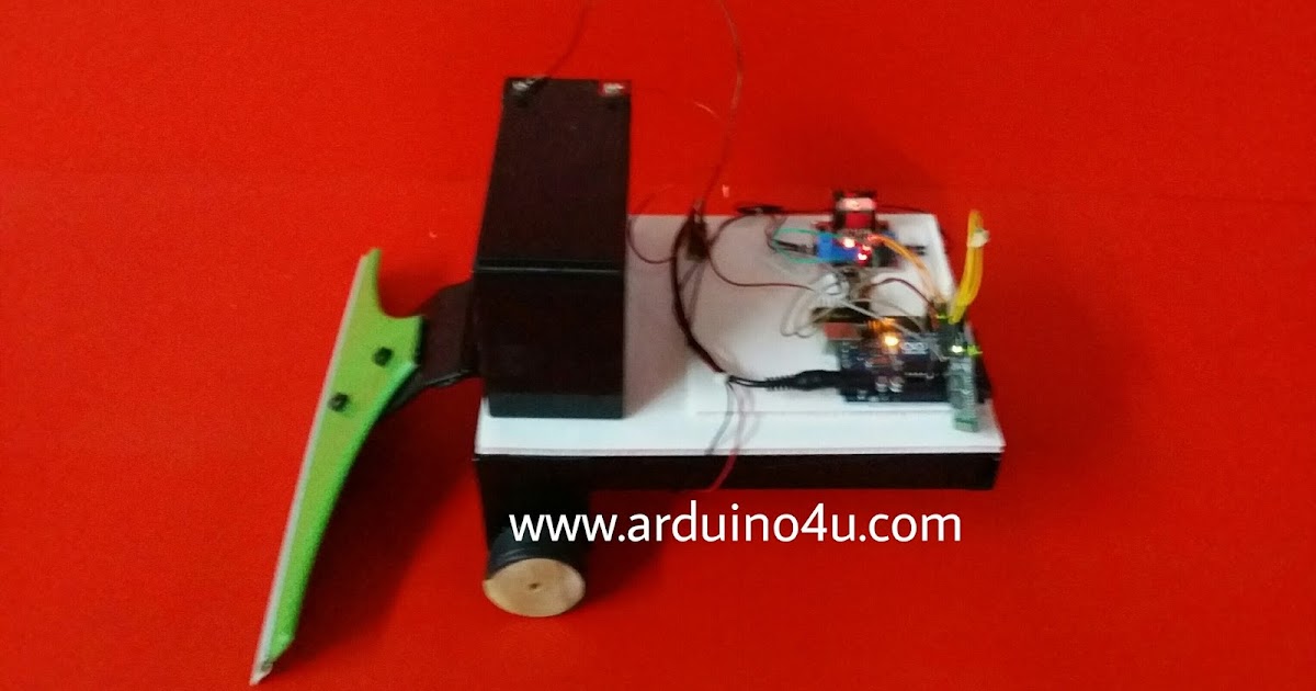 Projek Elektronik Arduino4u.com: 37.Cleaning robot with android apps ...