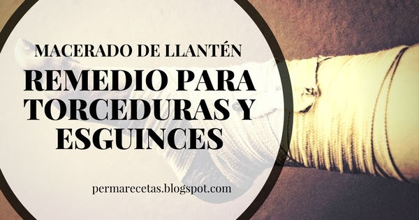 Remedios Naturales para Esguinces y Torceduras