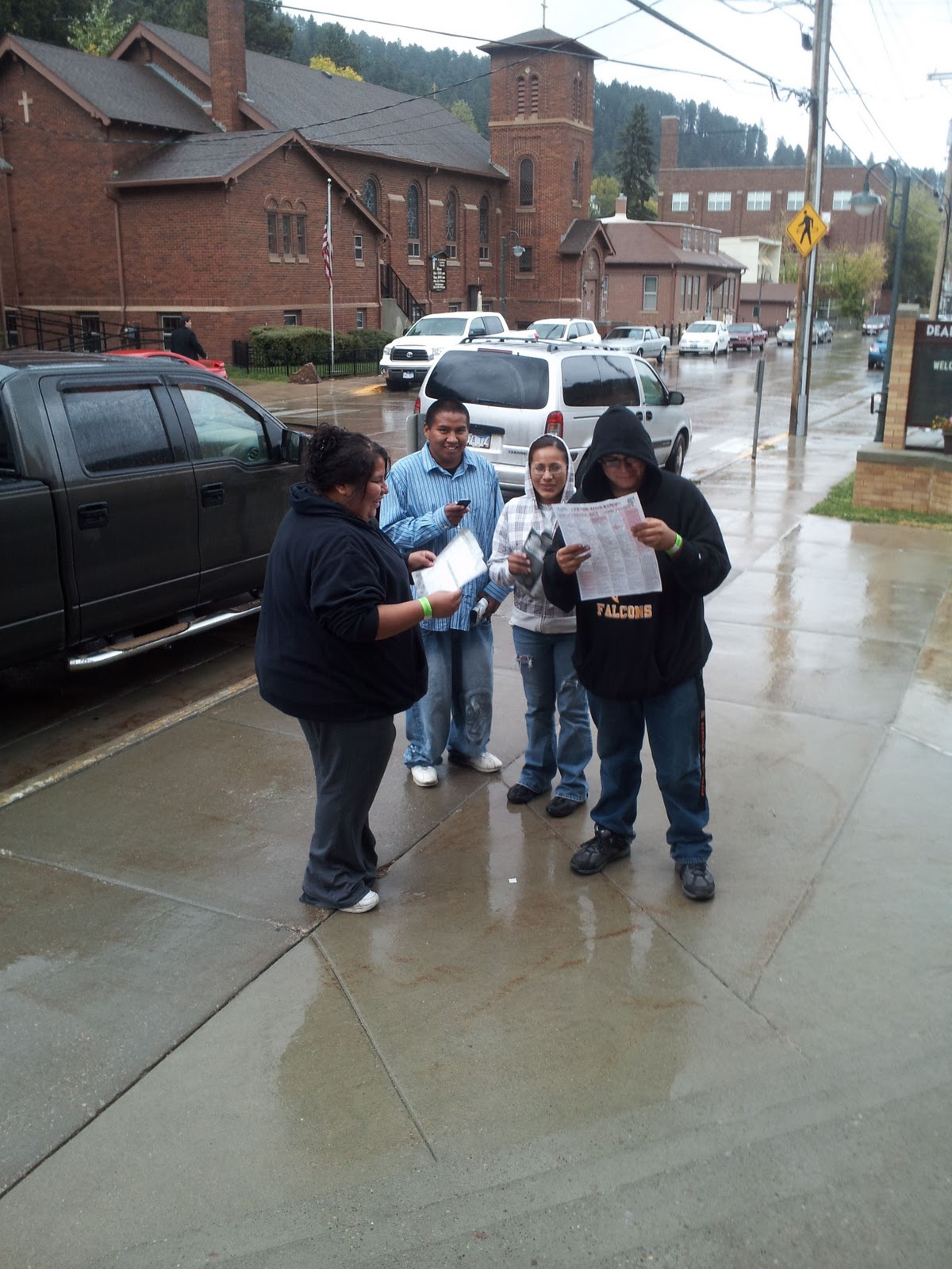 Sinte Gleska University News: SGU students attend SD Festival of Books 2011