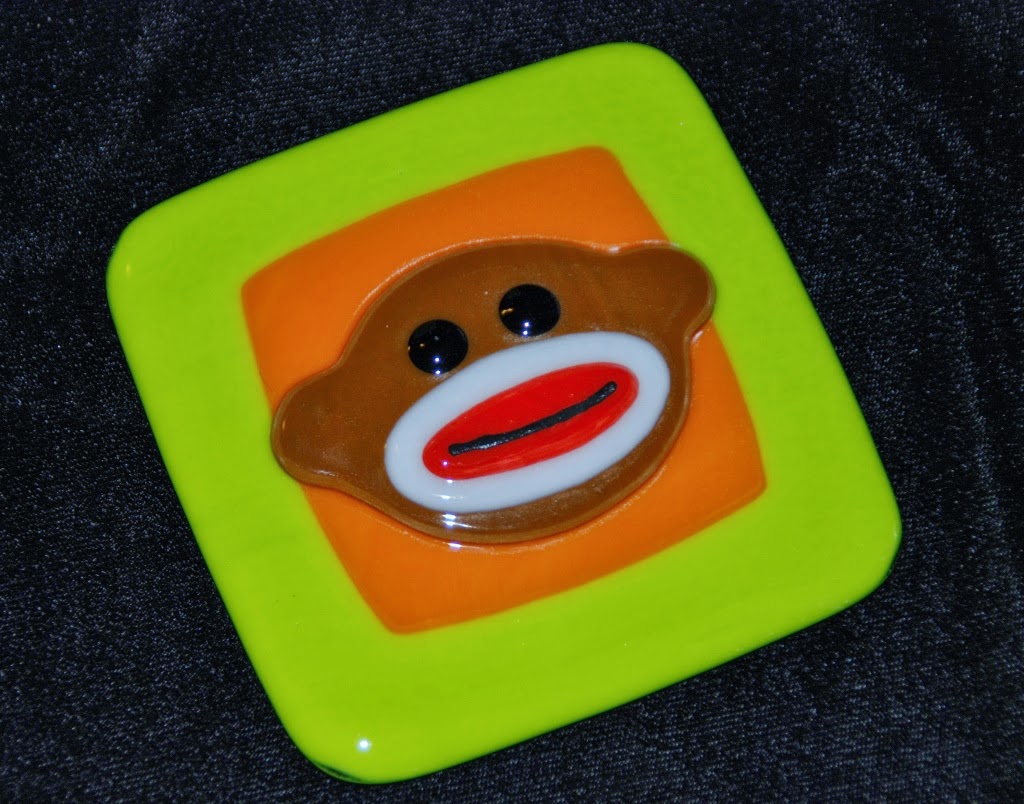 Omega Glass: Fused Glass Art that's Ridiculously Cool: Monkey Glass ...
