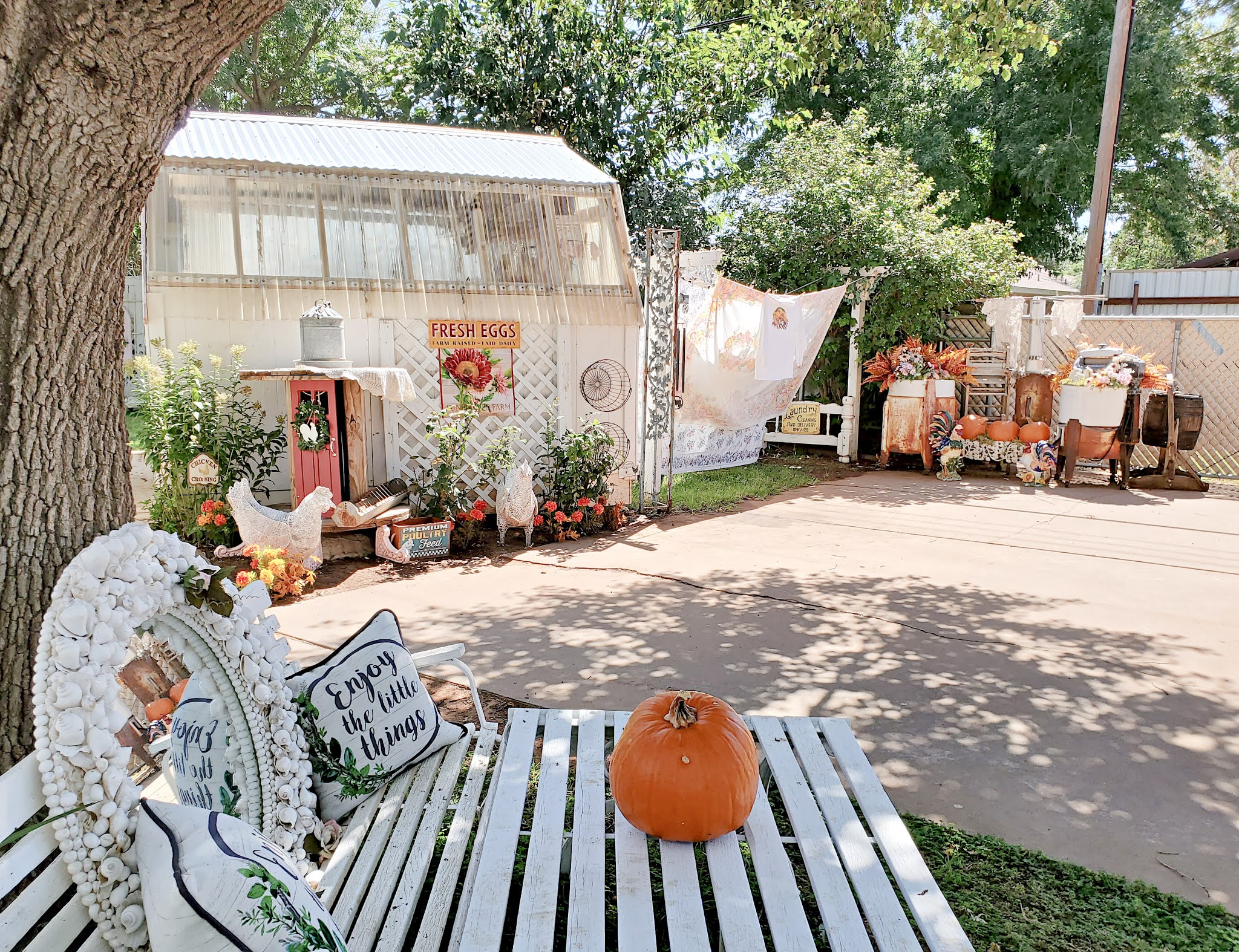 Penny's Vintage Home: Vintage Washing Machines Repurposed into Fall ...