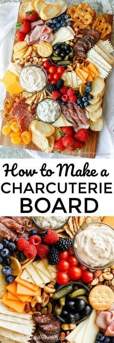 CHARCUTERIE BOARD (PRINTABLE LIST) | So Delicious