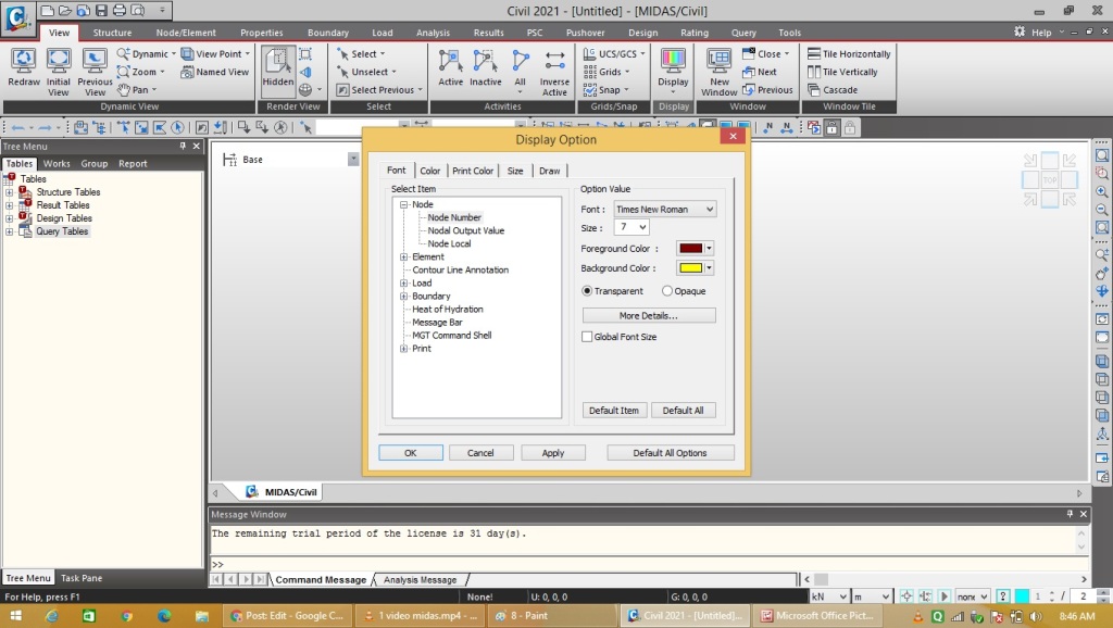 Civil Engineering: How to view Plate in Midas Civil?