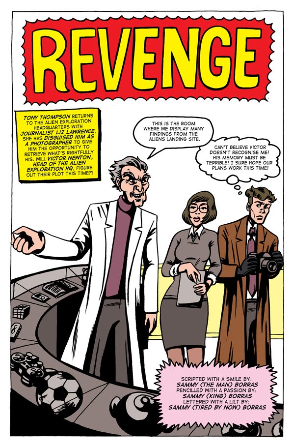 Sammy Borras - Comics and Illustration: Research Experiment