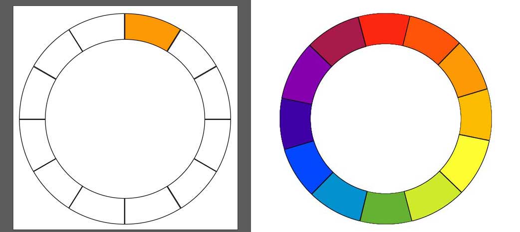 How To Make A Color Wheel In Illustrator CS6 How To Make A Color Wheel In Illustrator CS6